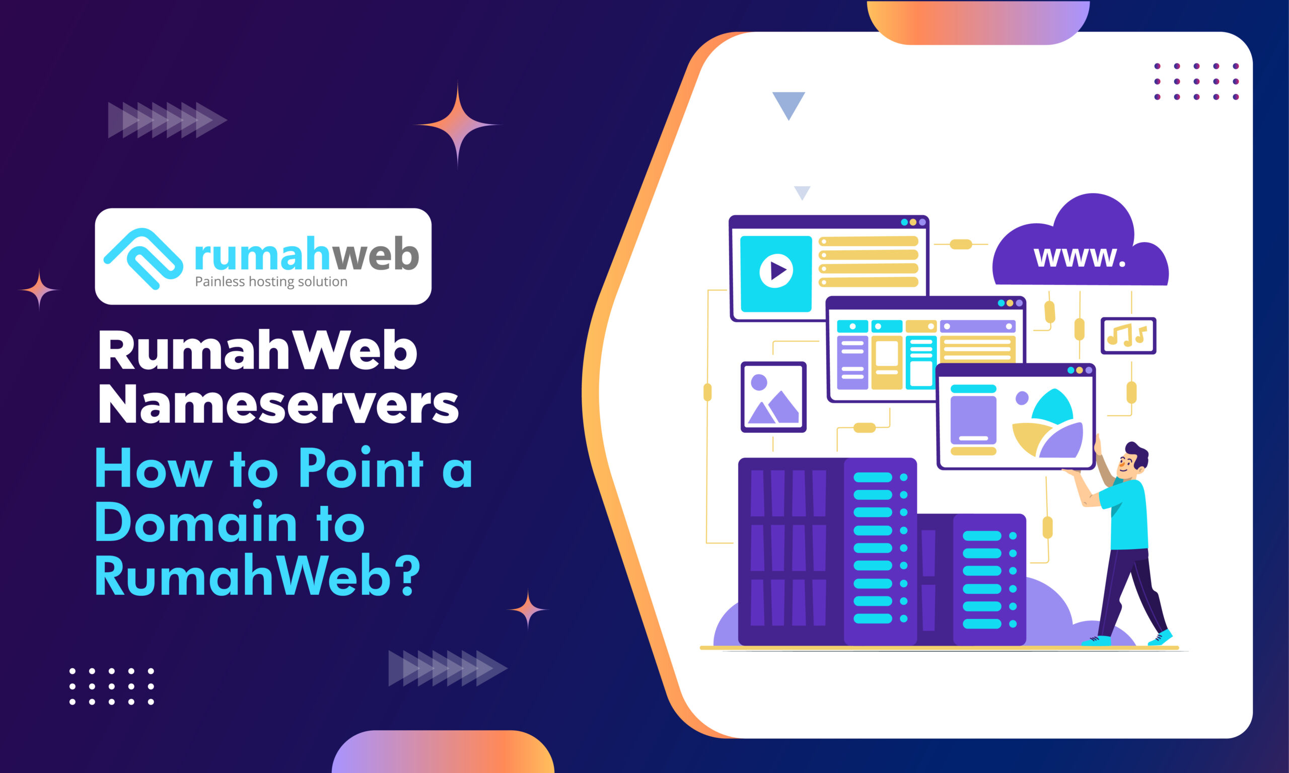 Rumahweb Nameservers - How to Point a Domain to Rumahweb?