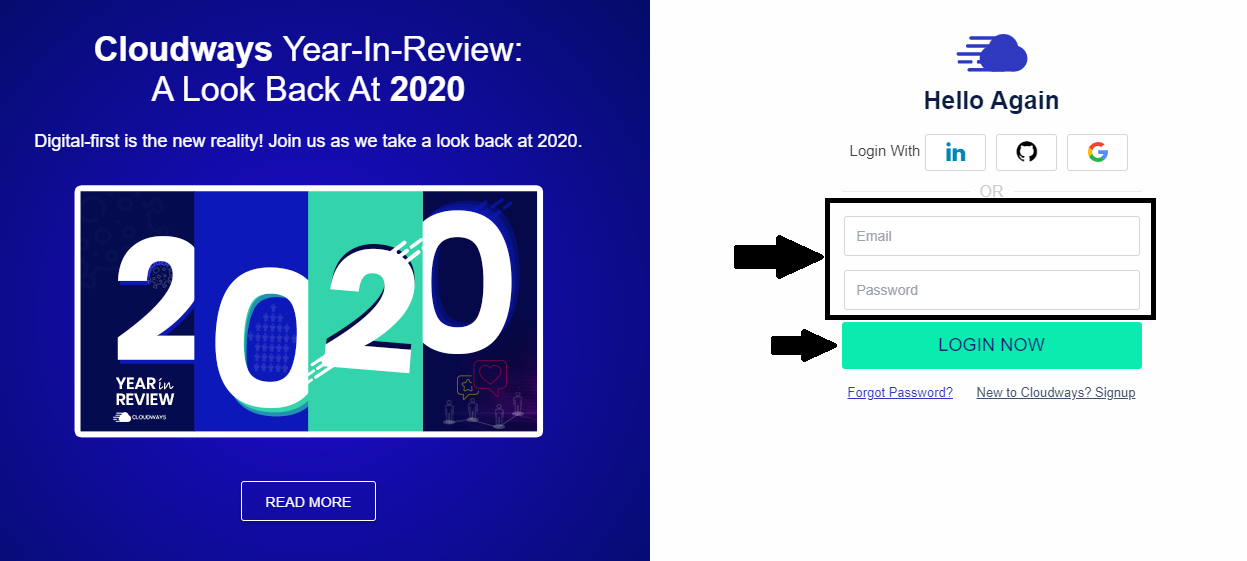 Cloudways Login - Access Your Webmail, cPanel Account Now!