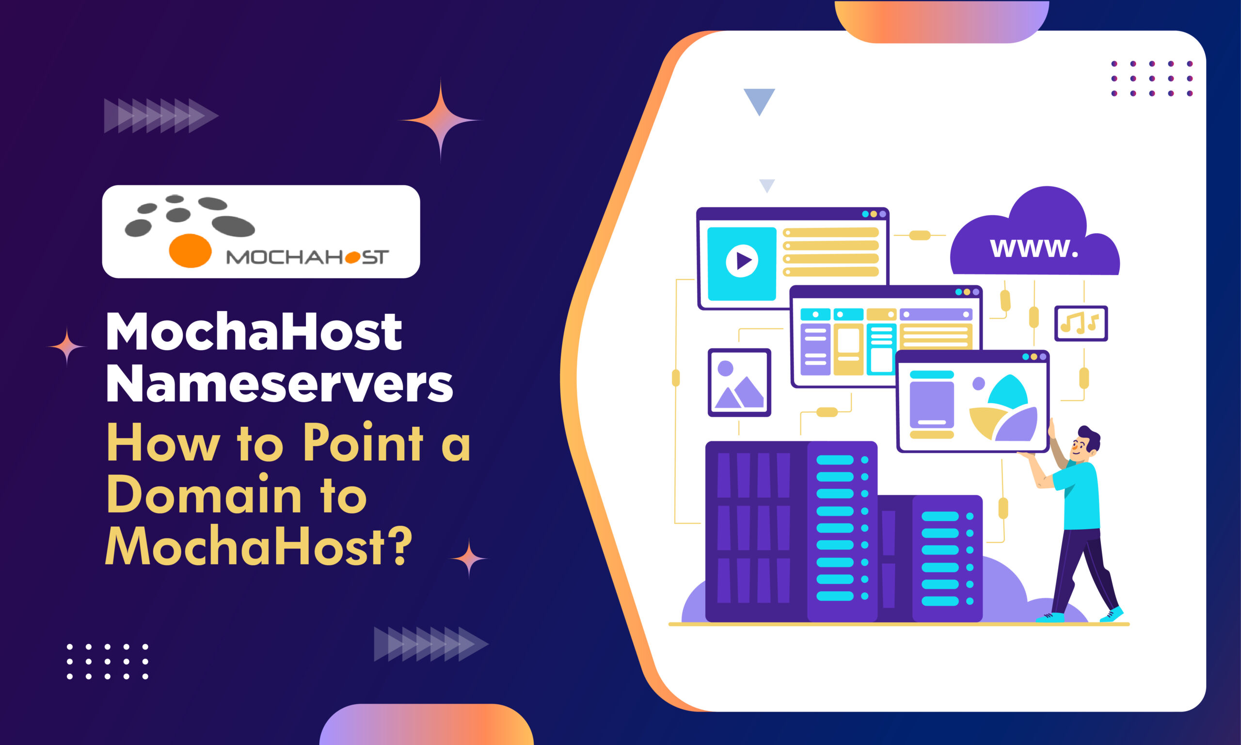MochaHost Nameservers - How to Point a Domain to MochaHost?