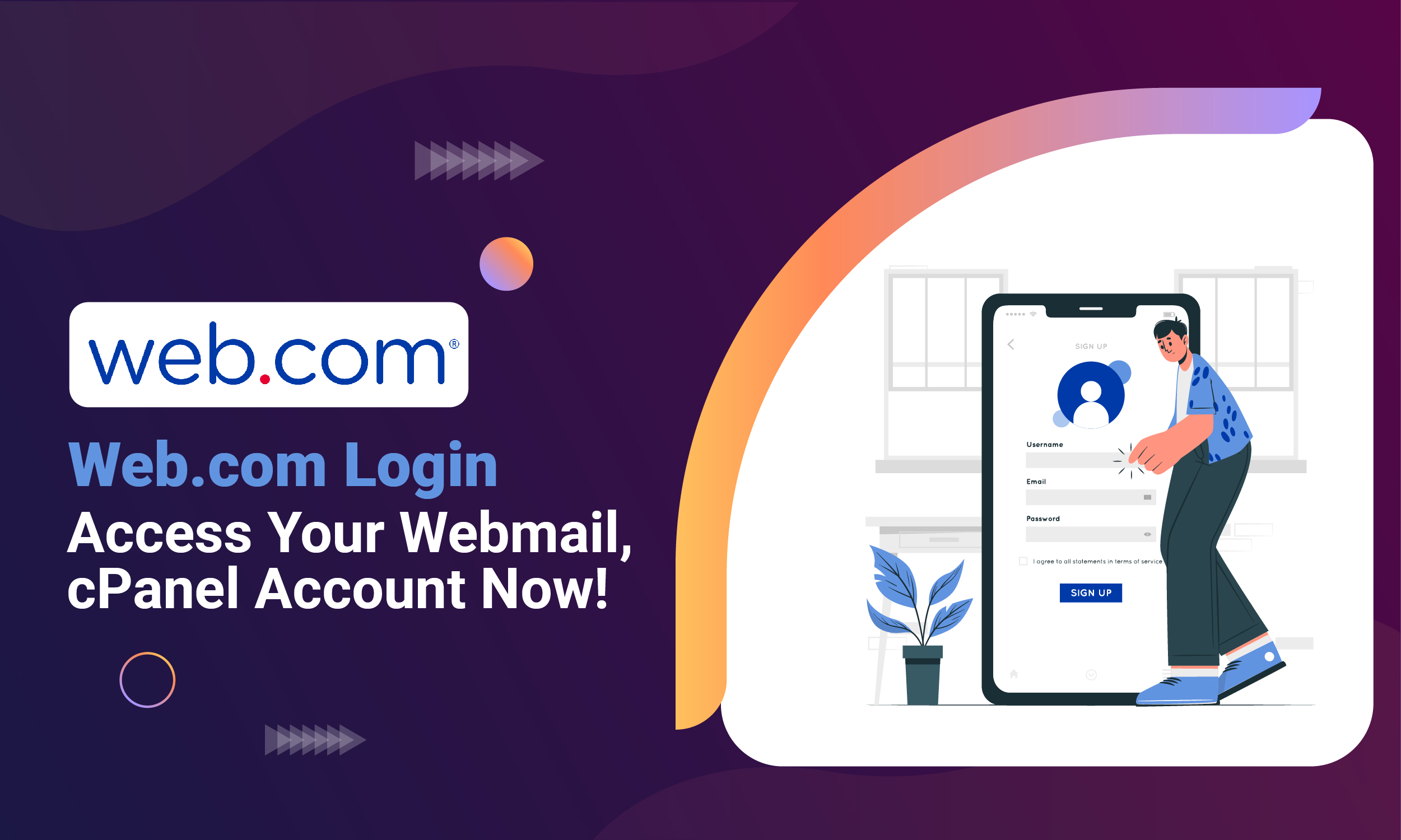 Inicio de sesión en Web.com: acceda a su cuenta de Webmail y cPanel ahora.