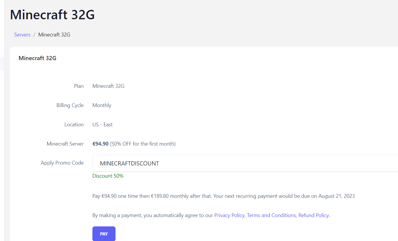 Order Hosting from ScalaCube - #1 Simple Steps by Step Guide