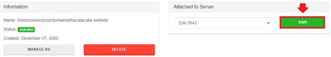 Scalacube Nameservers How To Point A Domain To Scalacube