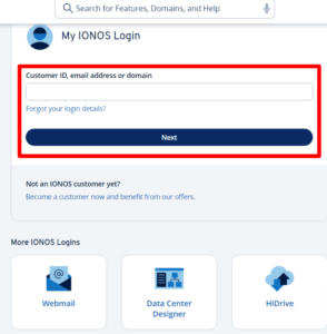 IONOS Login - Access Your Webmail, cPanel Account Now!
