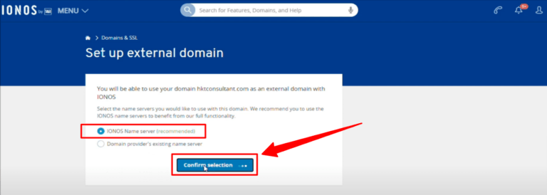 IONOS Nameservers - How to Point a Domain to IONOS?