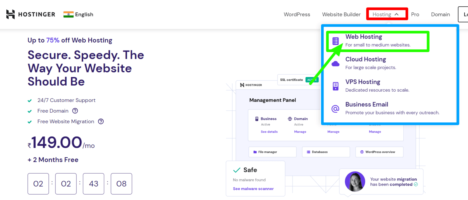 Order Hosting from Hostinger - #1 Simple Steps by Step Guide