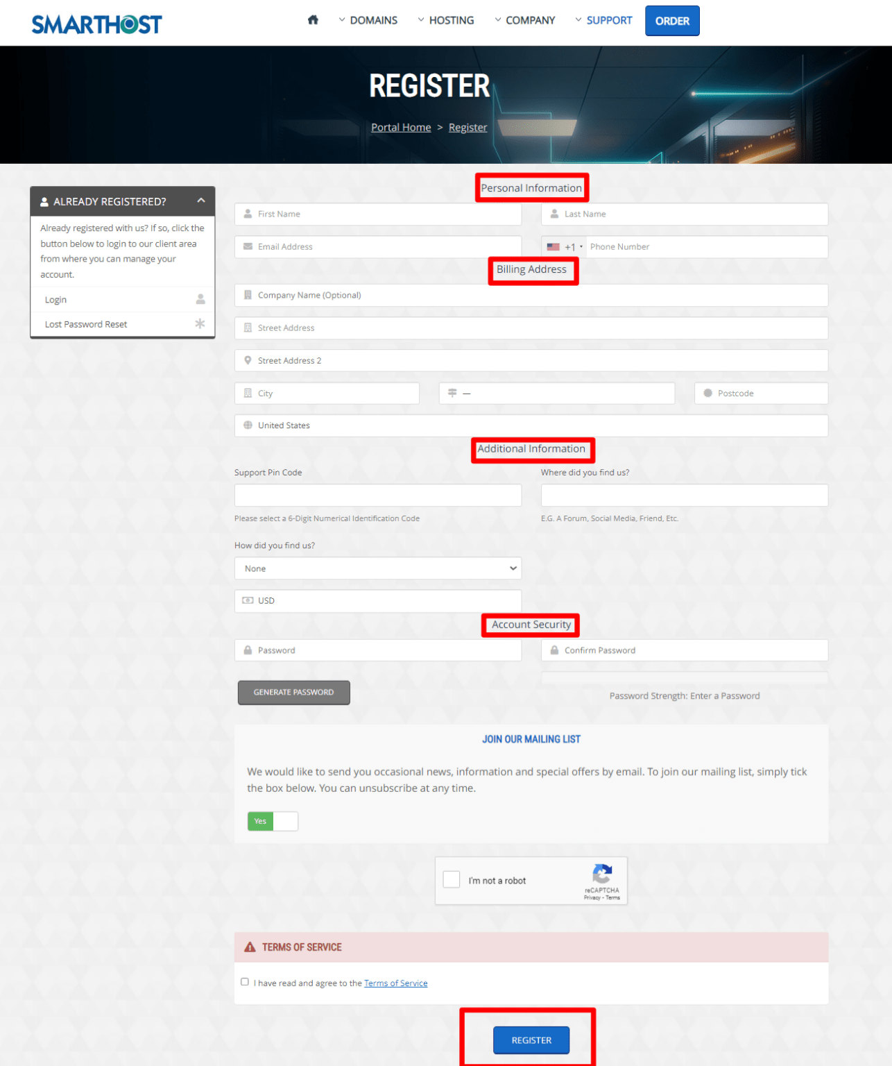 Logowanie do SmartHost - Uzyskaj dostęp do poczty internetowej, cPanel ...