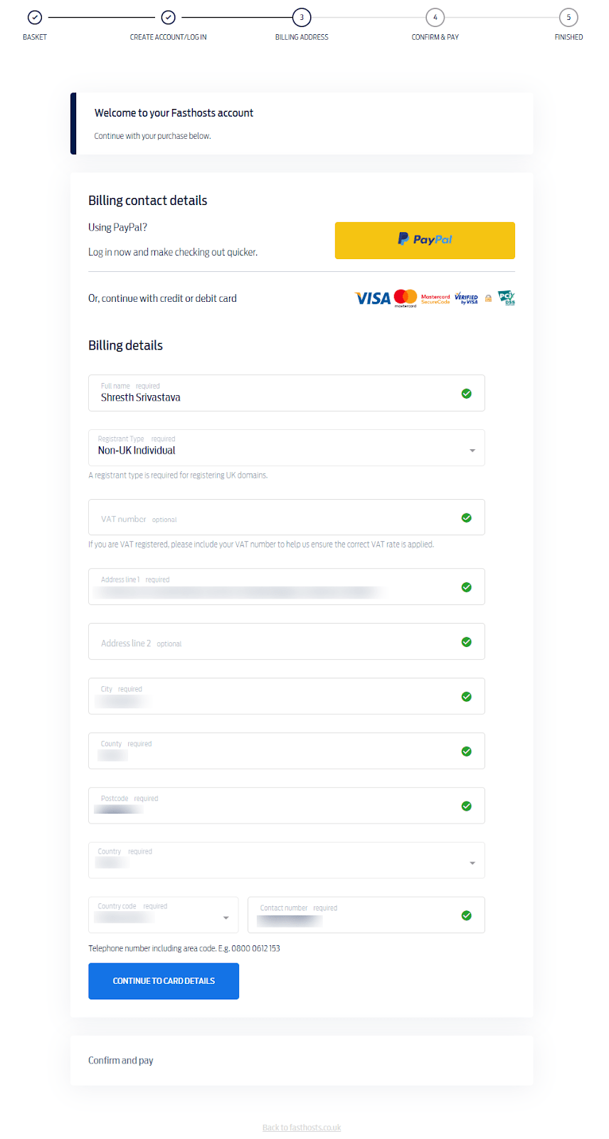 Order Hosting from Fasthosts- #1 Simple Steps by Step Guide