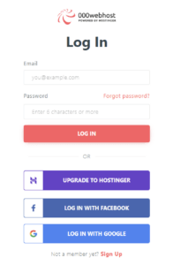 000WebHost Login - Access Your Webmail, cPanel Account Now!