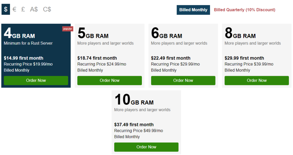 10 Best Rust Server Hosting April, 2025 RUST Friendly Servers