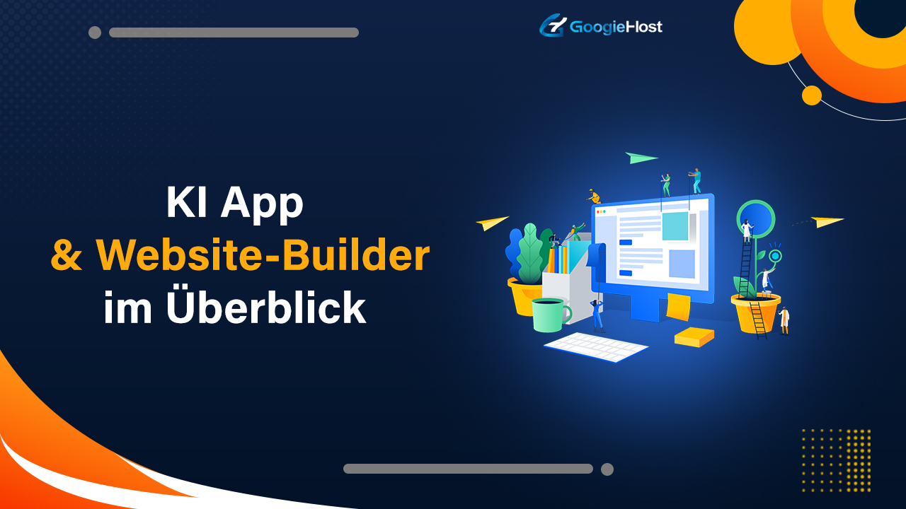 Los 4 mejores creadores de aplicaciones y sitios web de KI Im Überblick ...