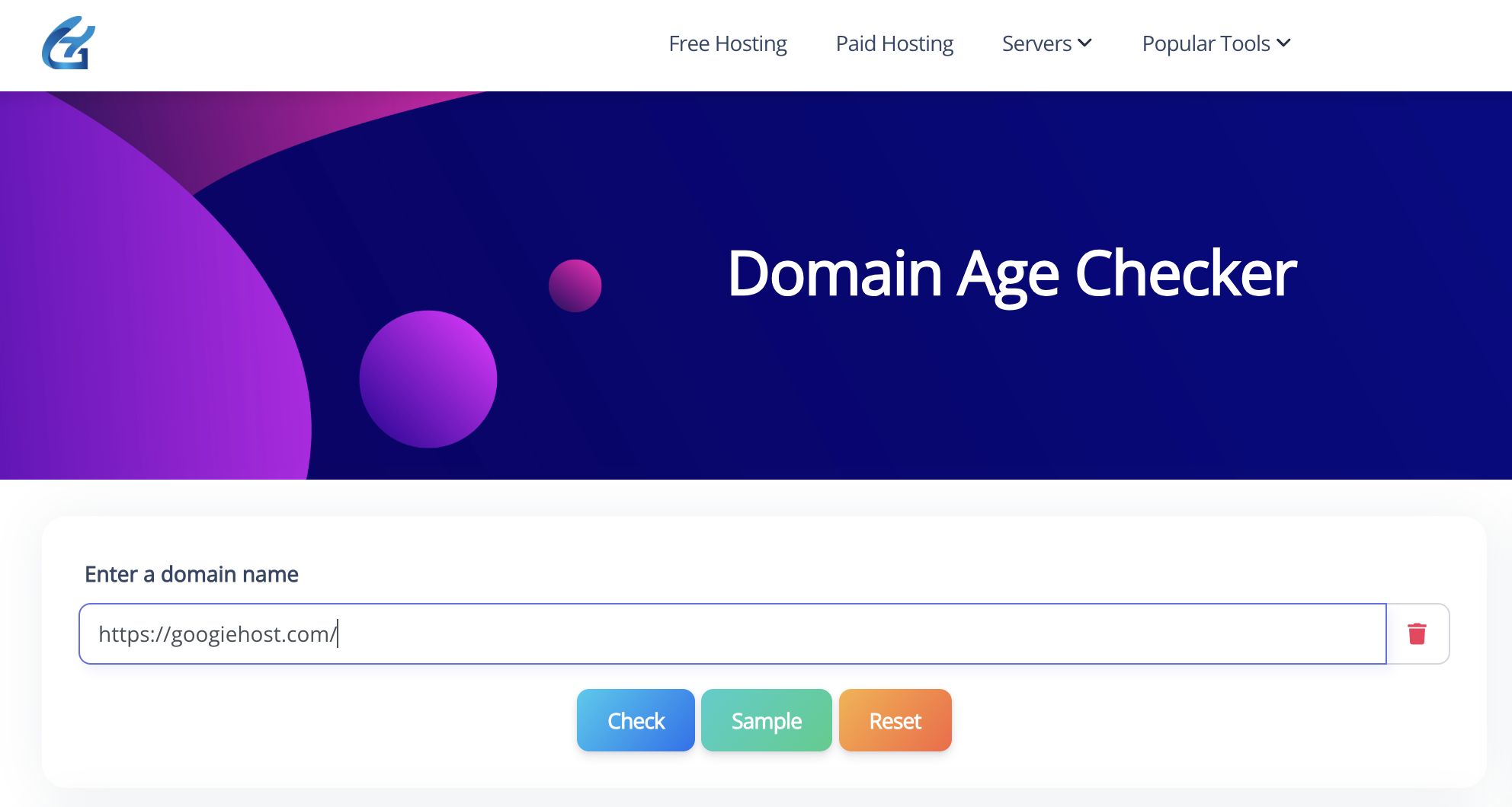 Domain Age Checker 🕰️ | How Old Is This Website? - Tools