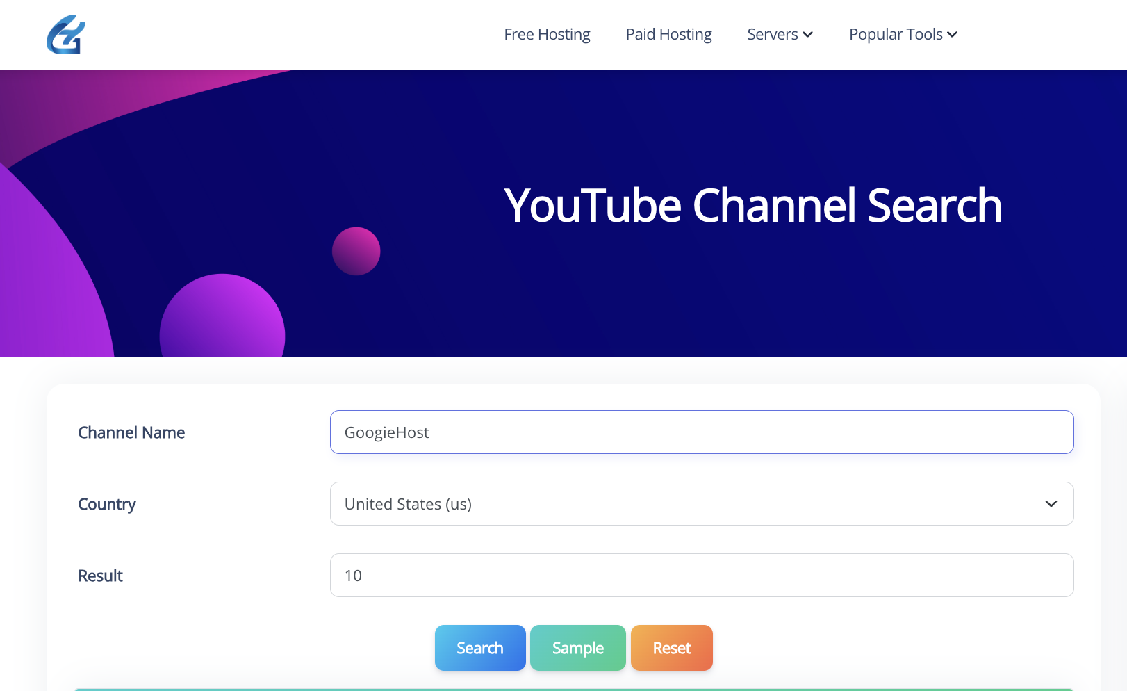Advanced YouTube Channel Search | Find Channels Easily - Tools