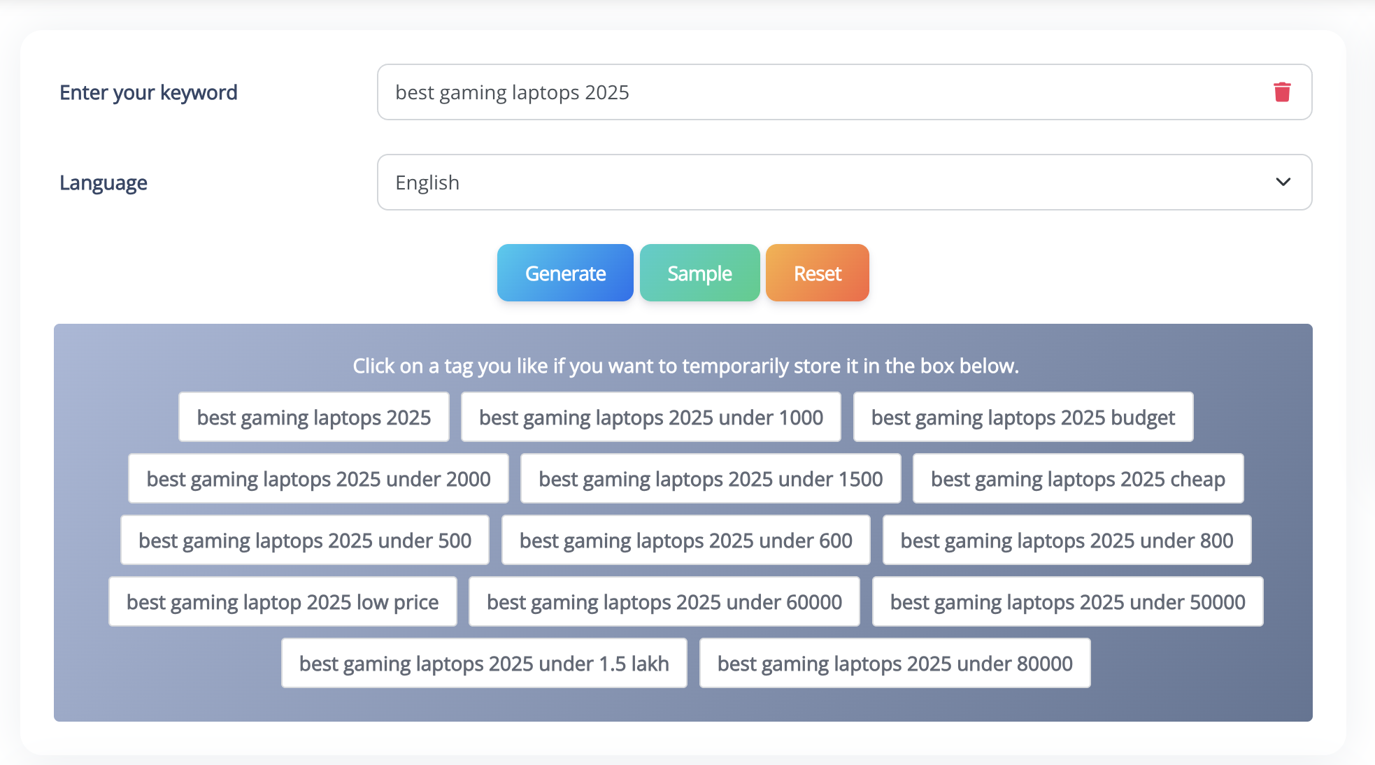 YouTube Tag Generator | Get Tags to Boost Your Views - Tools